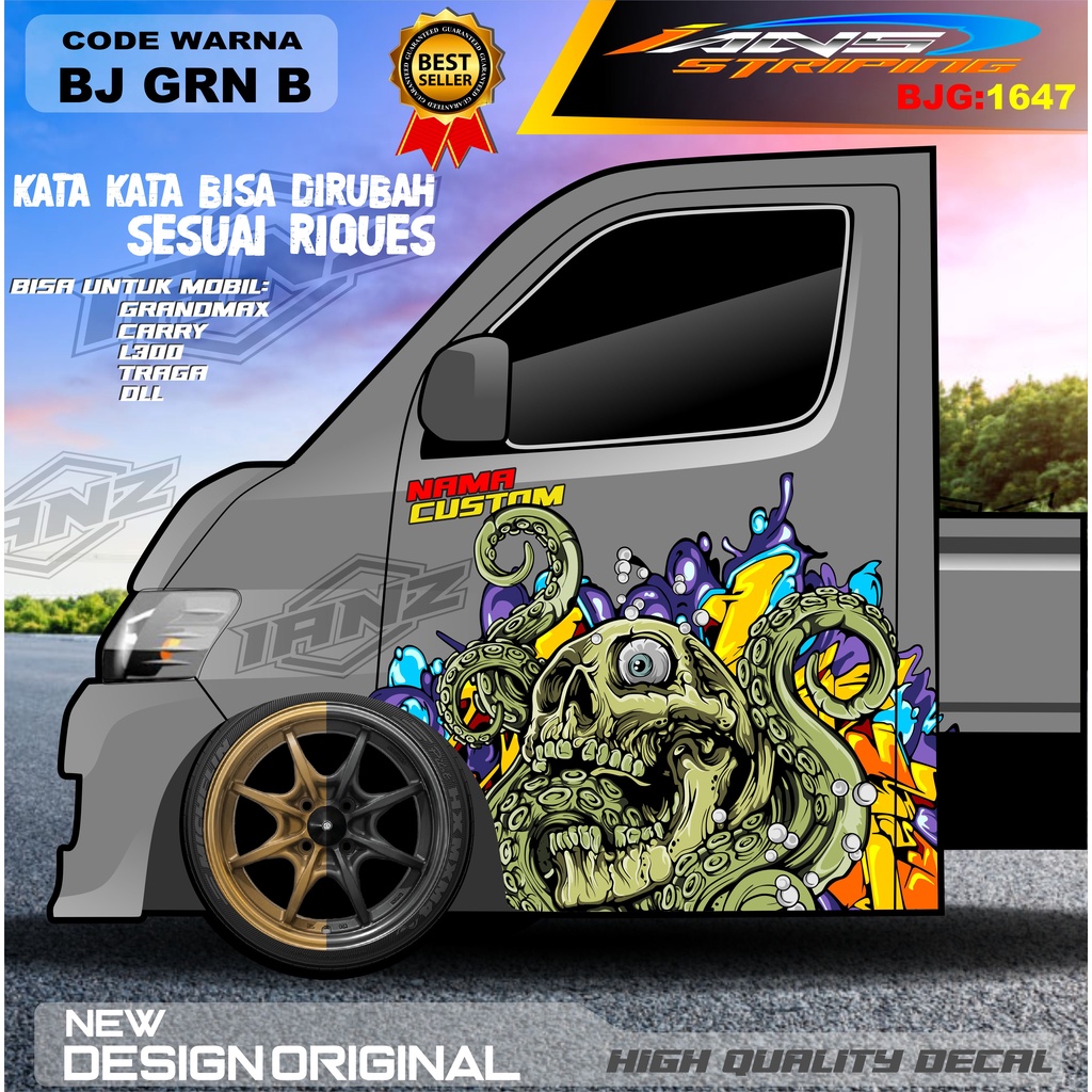 Jual STIKER VARIASI PINTU CARRY PICK UP / DECAL PINTU TRAGA GRANMAX ... Jual STIKER VARIASI PINTU CARRY PICK UP / DECAL PINTU TRAGA GRANMAX ...