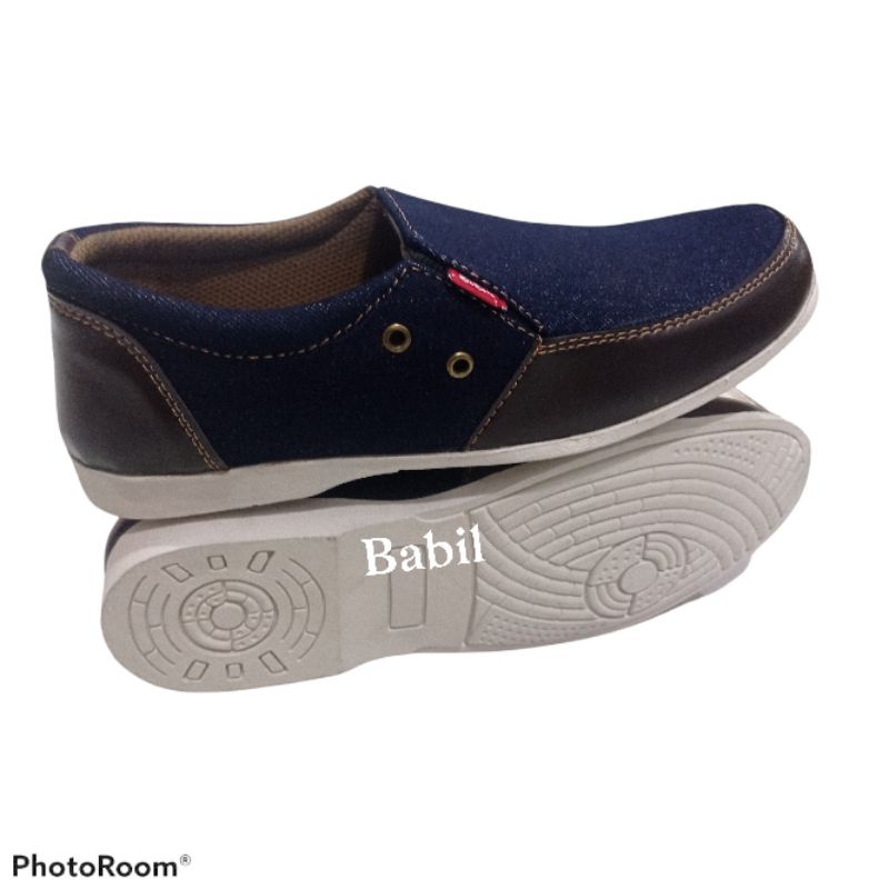 Jual sepatu slip on pria sepatu casual Pria sepatu formal sepatu slop ...