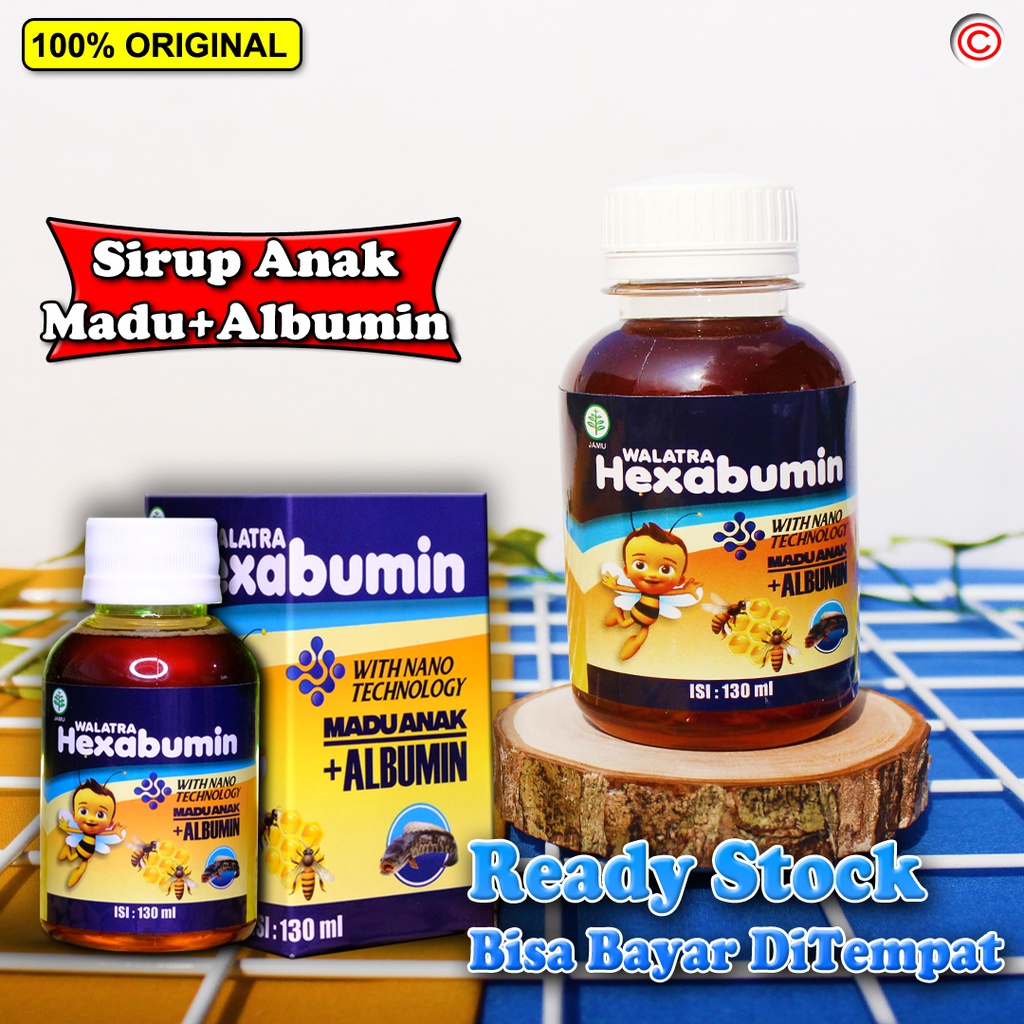 Jual Hexabumin Madu Obat Penambah Berat badan dan Nafsu Makan Anak ...
