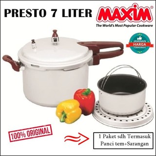 Jual Panci Presto Maxim Kapasitas 7 Liter | Shopee Indonesia