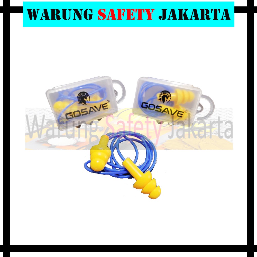 Jual Earplug Ultrafit Corded dengan Kotak Penutup Safety Telinga Ear ...