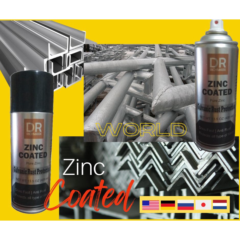 Jual DR Zinc Cold Galvanize - Coating - Instant - Spray - Seng | Shopee ...