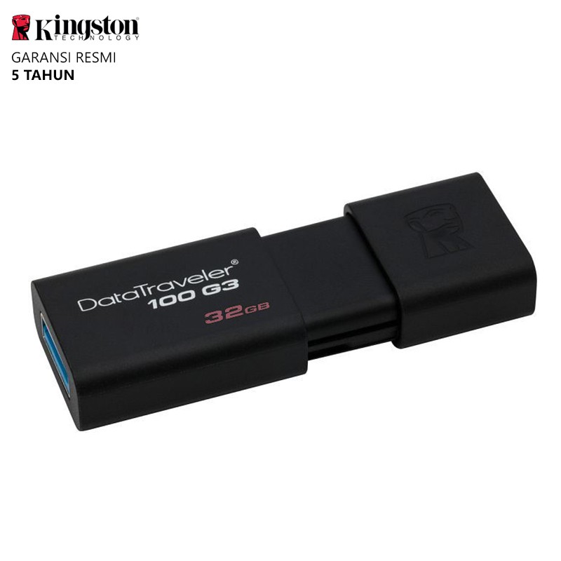 Jual Flashdisk KINGSTON USB 3.1 32GB DataTraveler 100 G3 | Shopee Indonesia