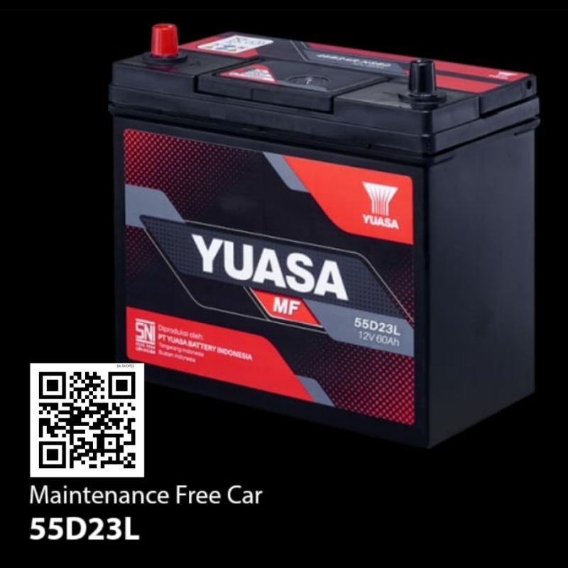 Jual Accu - Aki Mobil Yuasa Mf 55D23L | Shopee Indonesia