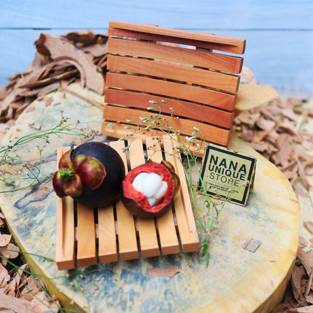 Jual MAYUNI - Coaster Kayu/ Wadah Sabun/ Tray Sabun/ Tray Kayu/ Mini ...