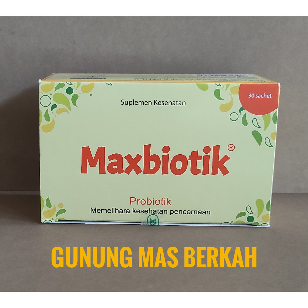Jual MAXBIOTIK Maxbiotik maxbiotik - Memelihara Kesehatan Pencernaan ...