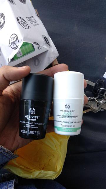 Body Shop Activist Anti-Perspirant Deodorant 75Ml Harga