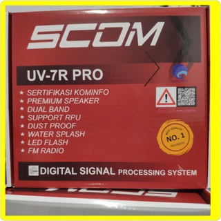 Jual ht scom uv7r pro charging handy talky premium speaker | Shopee Indonesia