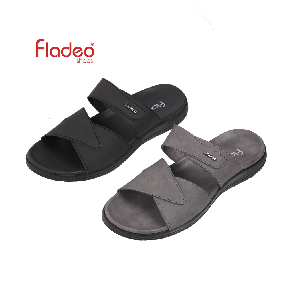 Jual Fladeo C22/MDS417-4WH/Sandal Slide Pria [ Slippers Sandals ...
