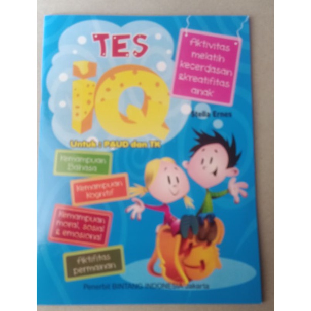 Jual Buku anak -Test IQ Aktifitas melatih kecerdasan dan kreativitas ...