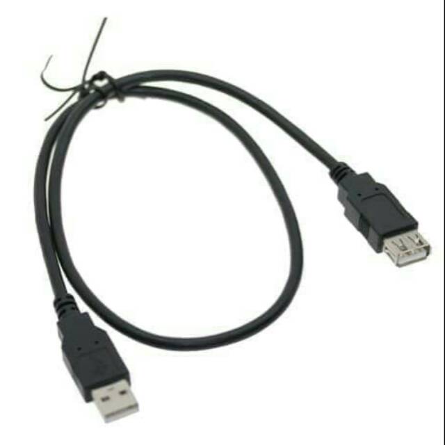 Jual Kabel Penyambung (Extension) USB Male to Female Per 2pcs | Shopee Indonesia