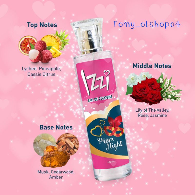 Jual IZZI EAU DE COLOGNE PROM NIGHT 100ML | Shopee Indonesia