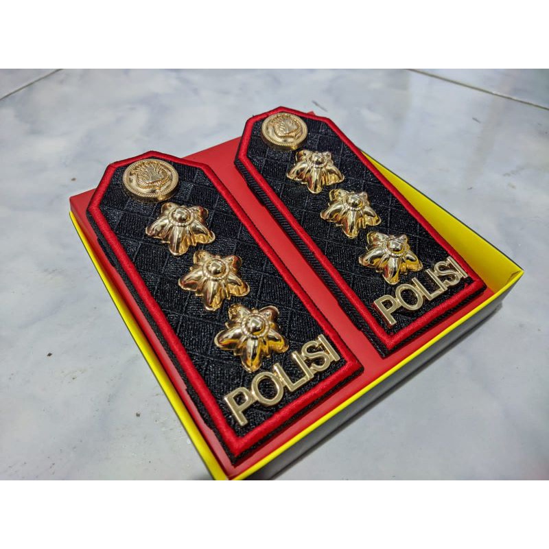 Jual PANGKAT POLISI PDU KOMBES KOMANDAN | Shopee Indonesia