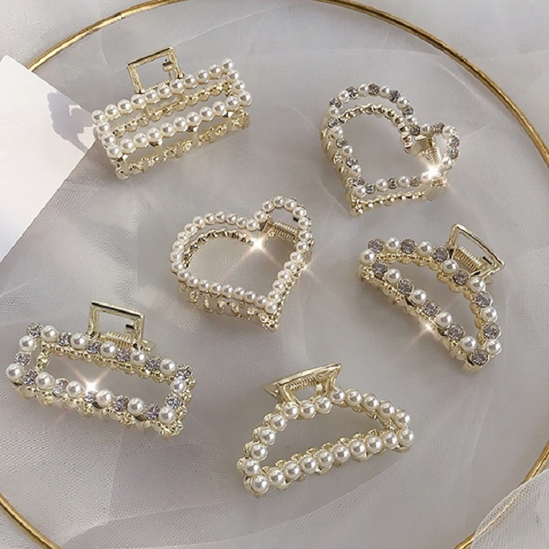 Jual Jedai 5cm Mutiara Elegan Jepit Rambut Alloy Korea Mutiara Permata ...