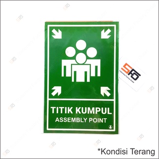 Jual Akrilik Titik Kumpul / Assembly Point - Glow in The Dark - Acrylic ...