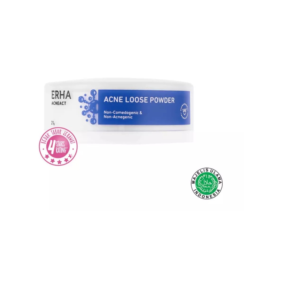 Jual ERHA ACNE FACE POWDER 21 GR - BEDAK TABUR KULIT JERAWAT | Shopee ...