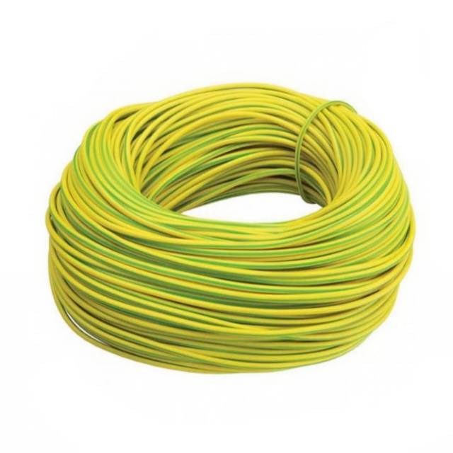 Jual Kabel nyaf 10 mm serabut tunggal tebal grounding kuning/hijau ...