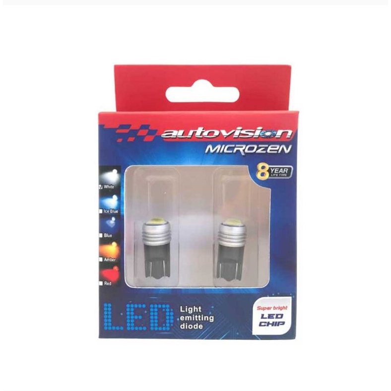 Jual Lampu Kota / Senja LED T10 Microzen Autovision CANBUS (White ...