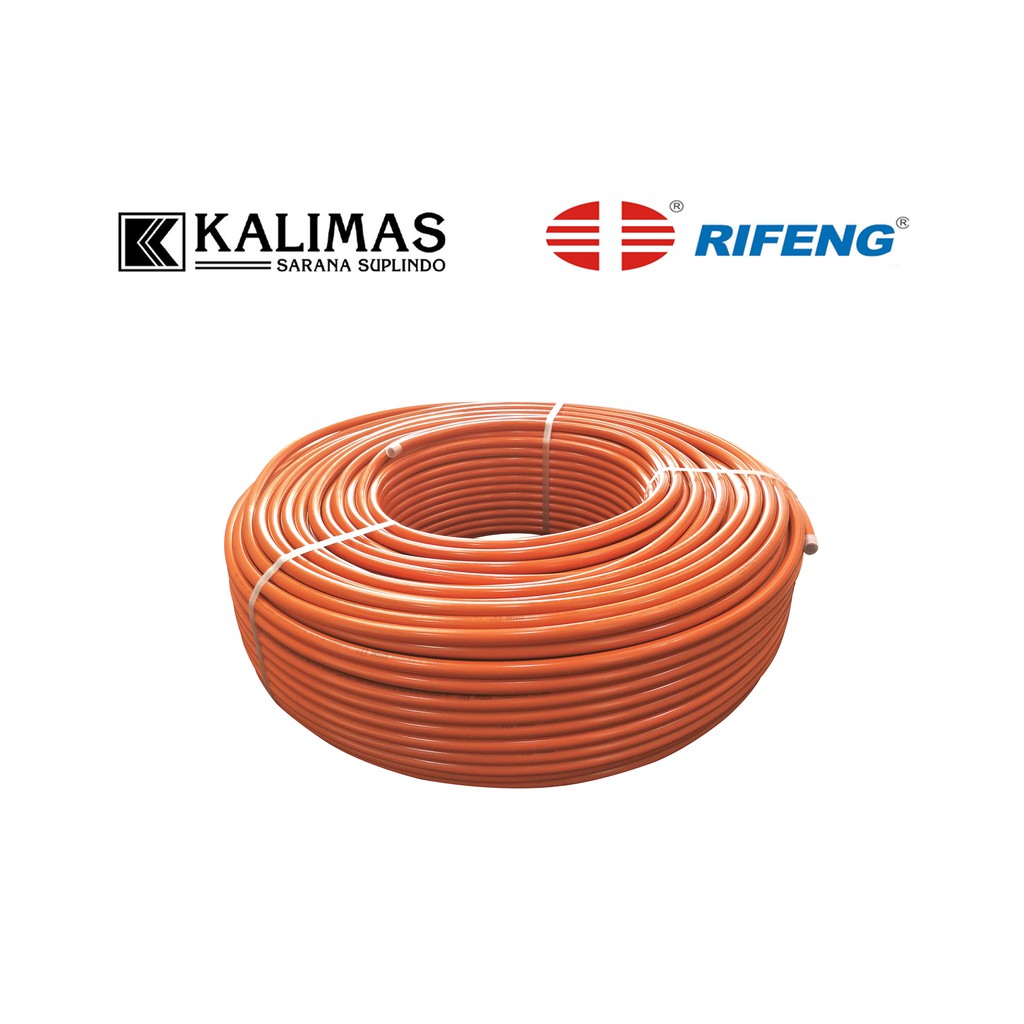 Jual Pipa Air Panas 3/4" x 1 Mtr (RIFENG) - PE(x) Multilayer Orange ...
