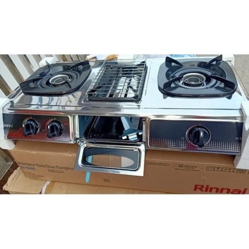 Jual Kompor Gas Rinnai RI 524E 3 Tungku | Shopee Indonesia