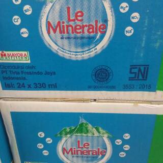 Jual Air minum Le Minerale kemasan 330 ml Indonesia|Shopee Indonesia
