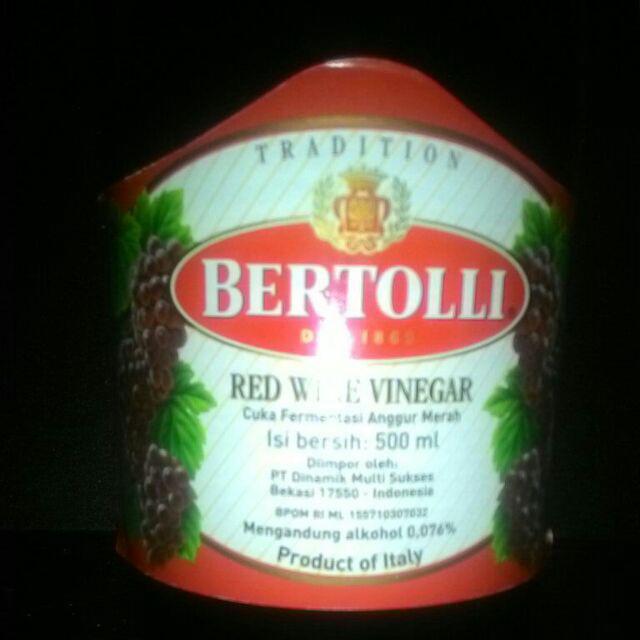 BERTOLLI RED WINE VINEGAR | Shopee Indonesia