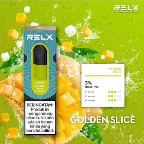 Jual RELX Infinity Pod Pro - Golden Slice / Mango | Shopee Indonesia