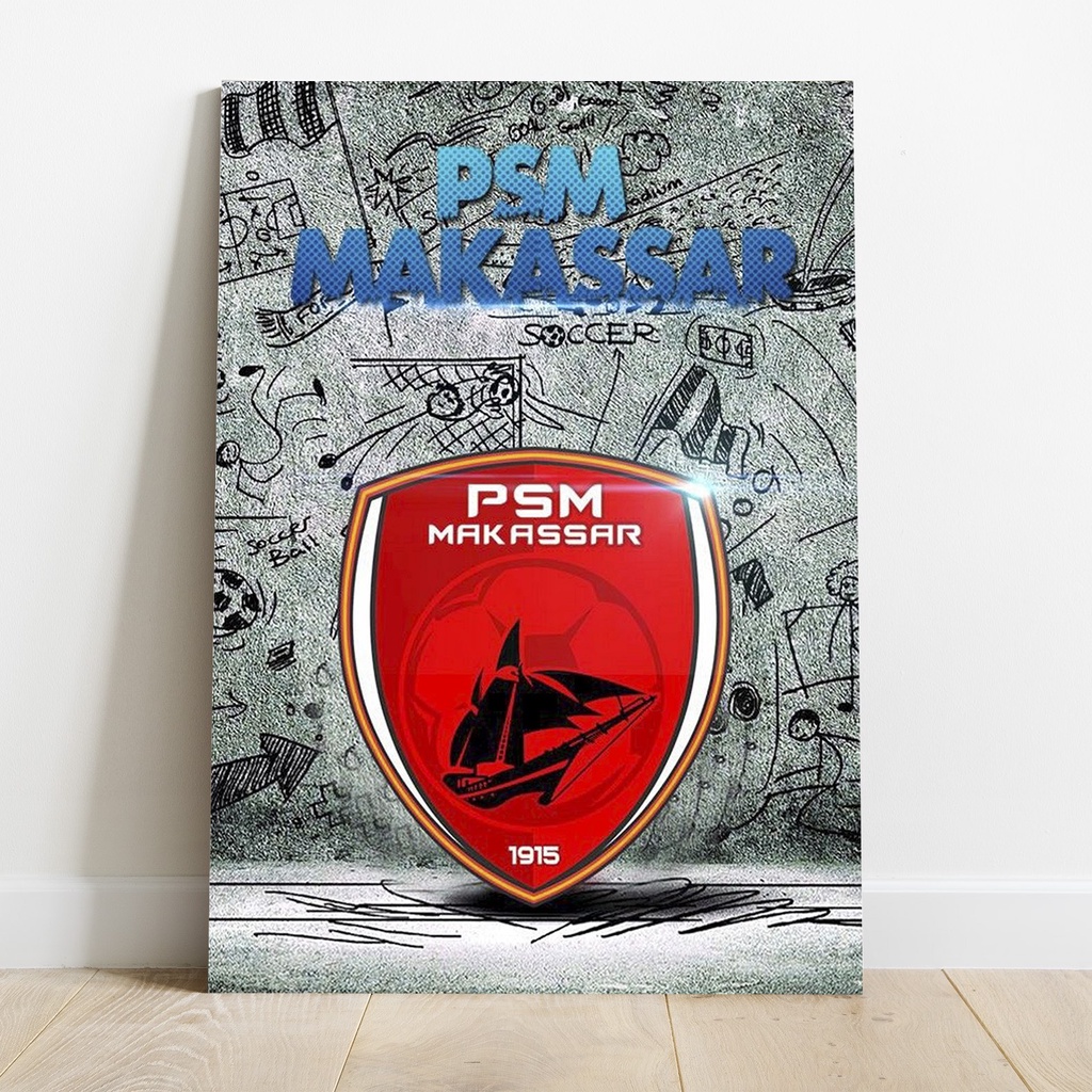 Jual Poster PSM Makassar FC Football Club Suporter Sepak Bola Logo ...