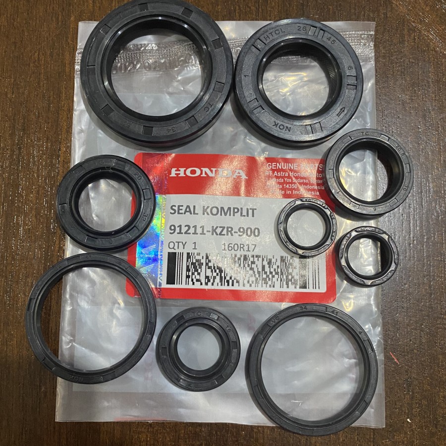 Jual KZR Seal Komplit Motor Vario 125 FI F1 CBS Techno Old Lama New Sil Oil Sil Assy Lengkap Oil ...