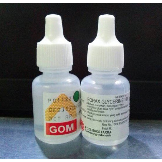 Jual BORAX GLYCERINE GOM 10% CITO 8 ML | Shopee Indonesia