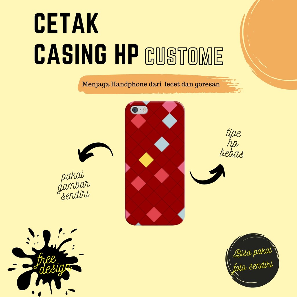 Jual Cetak Casing Handphone Gambar Bebas | Shopee Indonesia