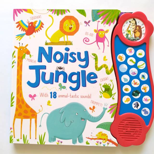 Jual Mega Sounds - Noisy Jungle (18 animal-tastic sounds) Sound Book ...