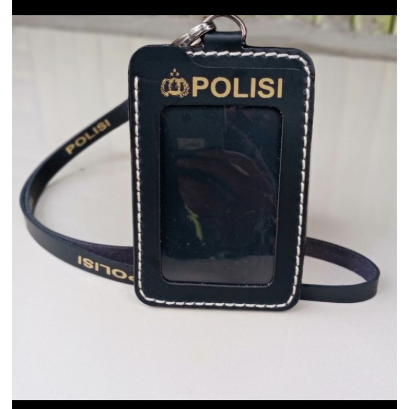 Jual tali gantungan name tag id card logo tribrata polisi Indonesia ...