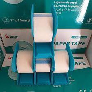 Jual WINNER PAPER TAPE 1x10 YARD PLESTER KERTAS MEDICAL MICROPORE ...