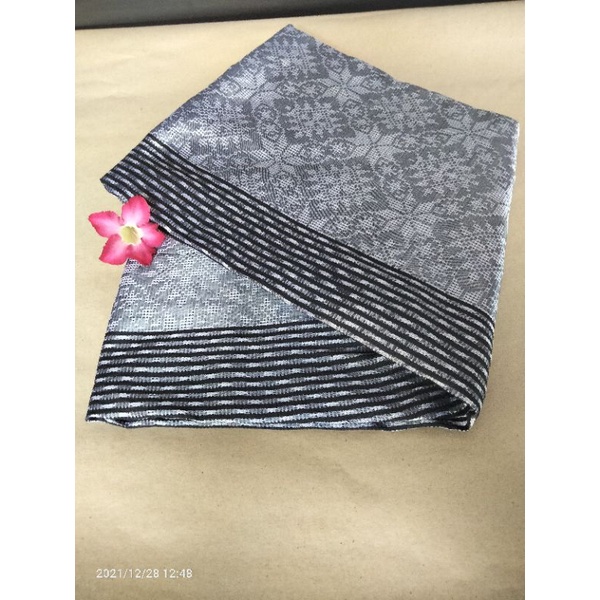 Jual Kain Songket Tenun Baron Kain Baron warna abu grey Indonesia ...