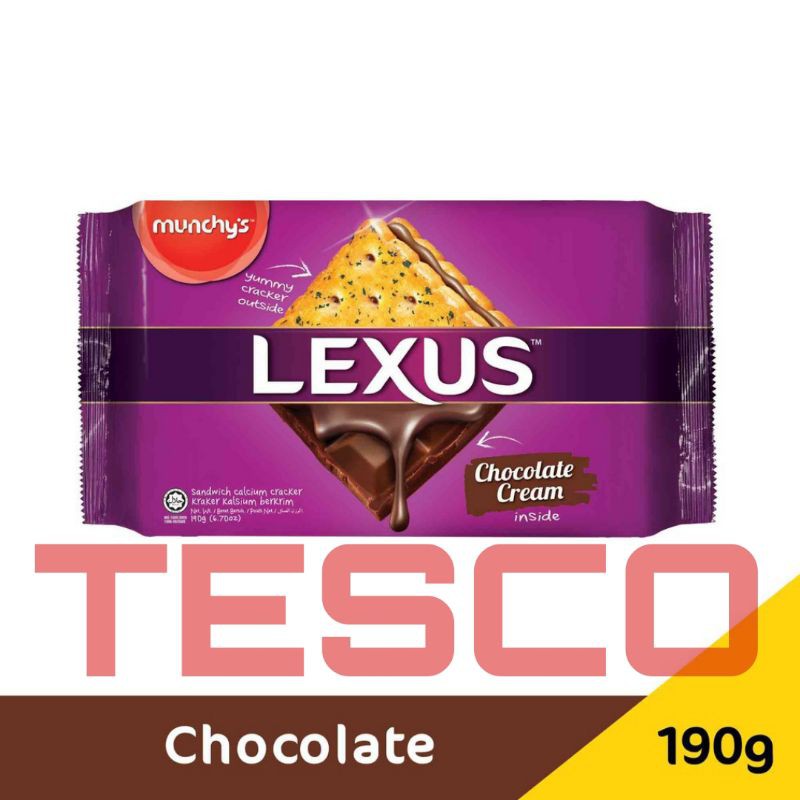 Jual Lexus Chocolate Cream Munchys Munchy's 190gr Malaysia | Shopee ...