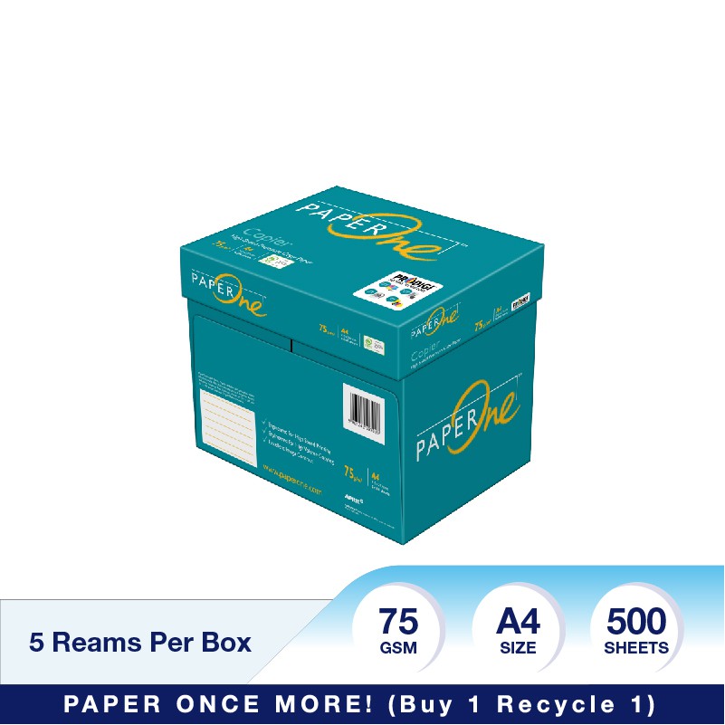 Jual Kertas HVS PaperOne Copier 75 gr A4 (P1C 75 A4) Indonesia|Shopee Indonesia