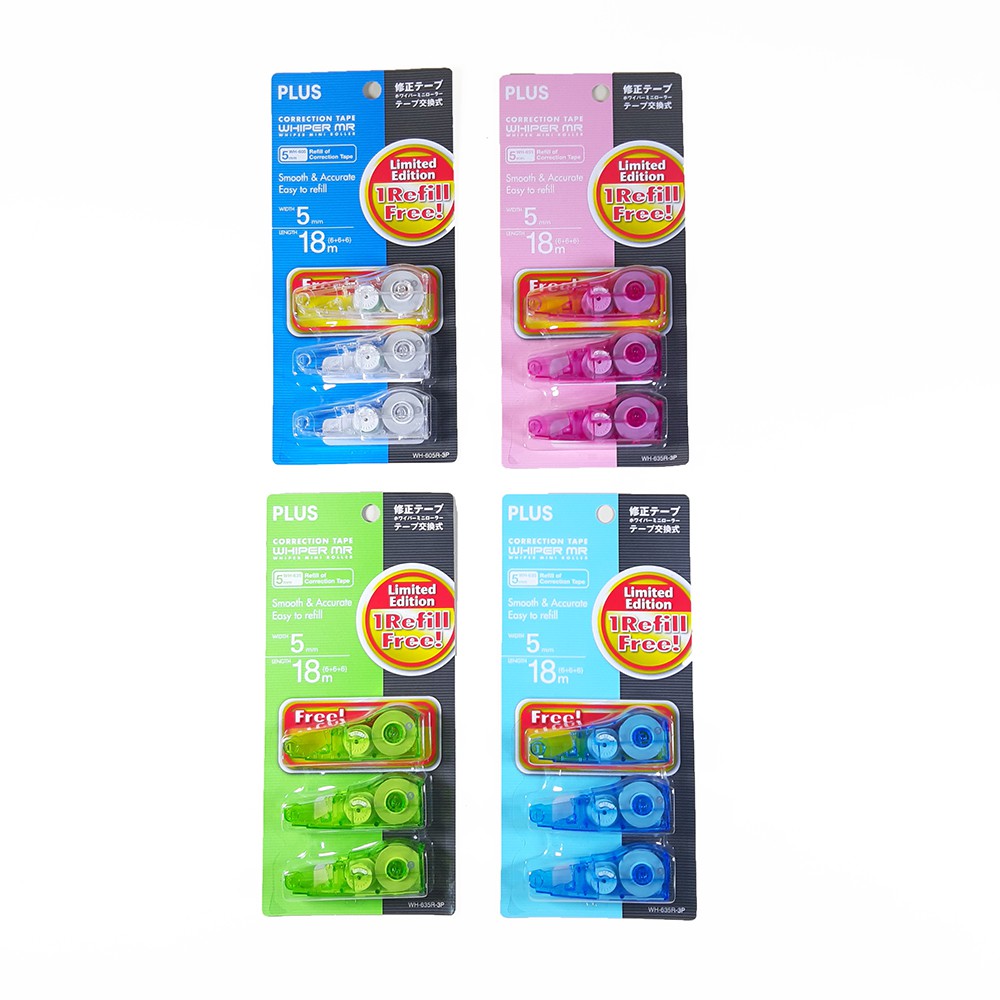 Refill tipex Plus wh-635 isi 3 | Shopee Indonesia