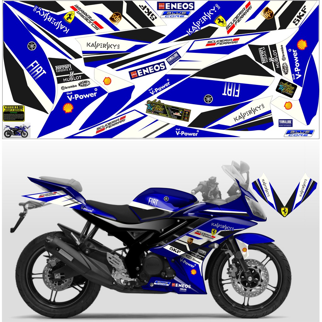 STRIPING R15 V2 KASPERSKY LIMITED EDITION 2020 / STRIPING CUSTOM ...