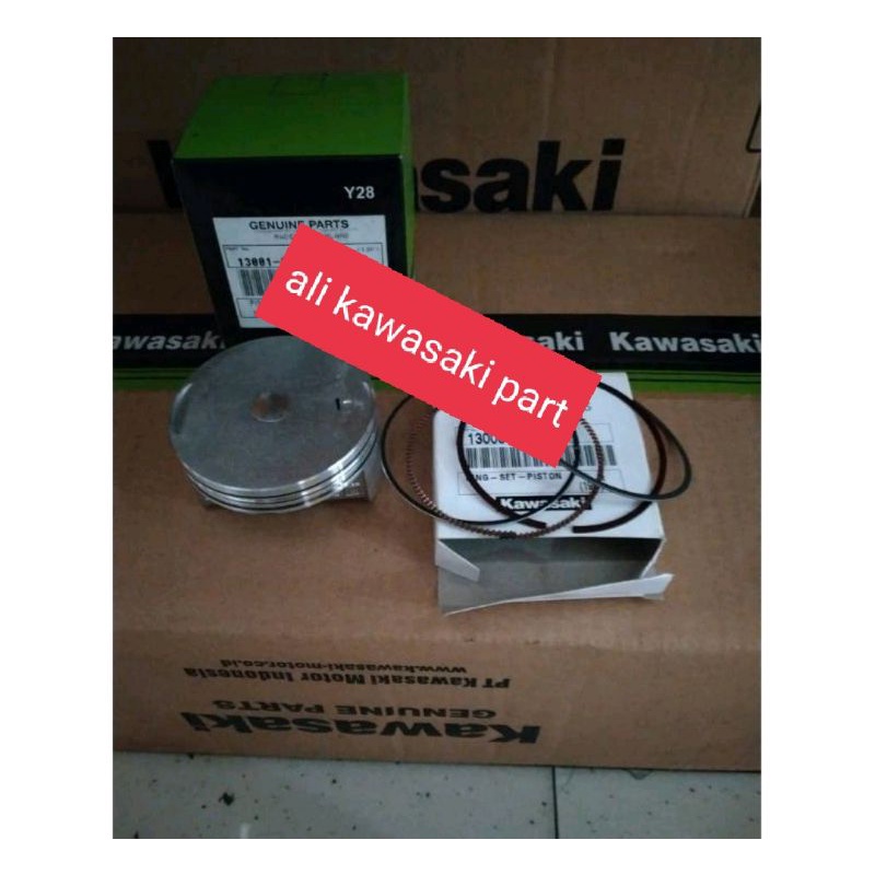Jual PISTON SET RING SEHER SET PEN/PIN PISTON KLX 230 KLX230 ORIGINAL ...
