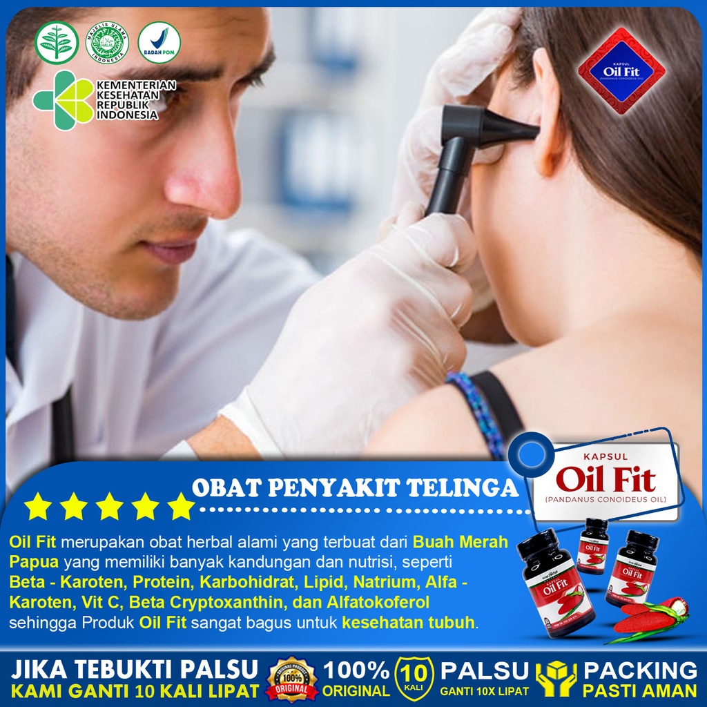 Jual Obat Telinga Curek Berair dan Bau Radang Telinga Otitis Gangguan Pendengaran Gendang ...