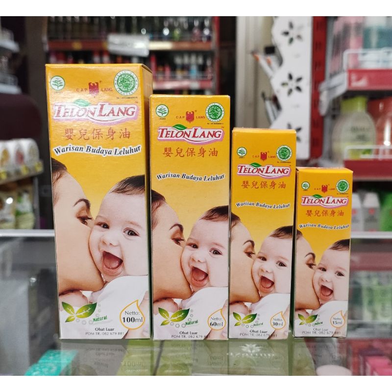 Jual Cap Lang Telon Lang 100ml, 60ml, 30ml, 15ml | Shopee Indonesia
