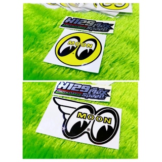 Jual stiker moon eyes sticker mooneyes bahan print cut | Shopee Indonesia