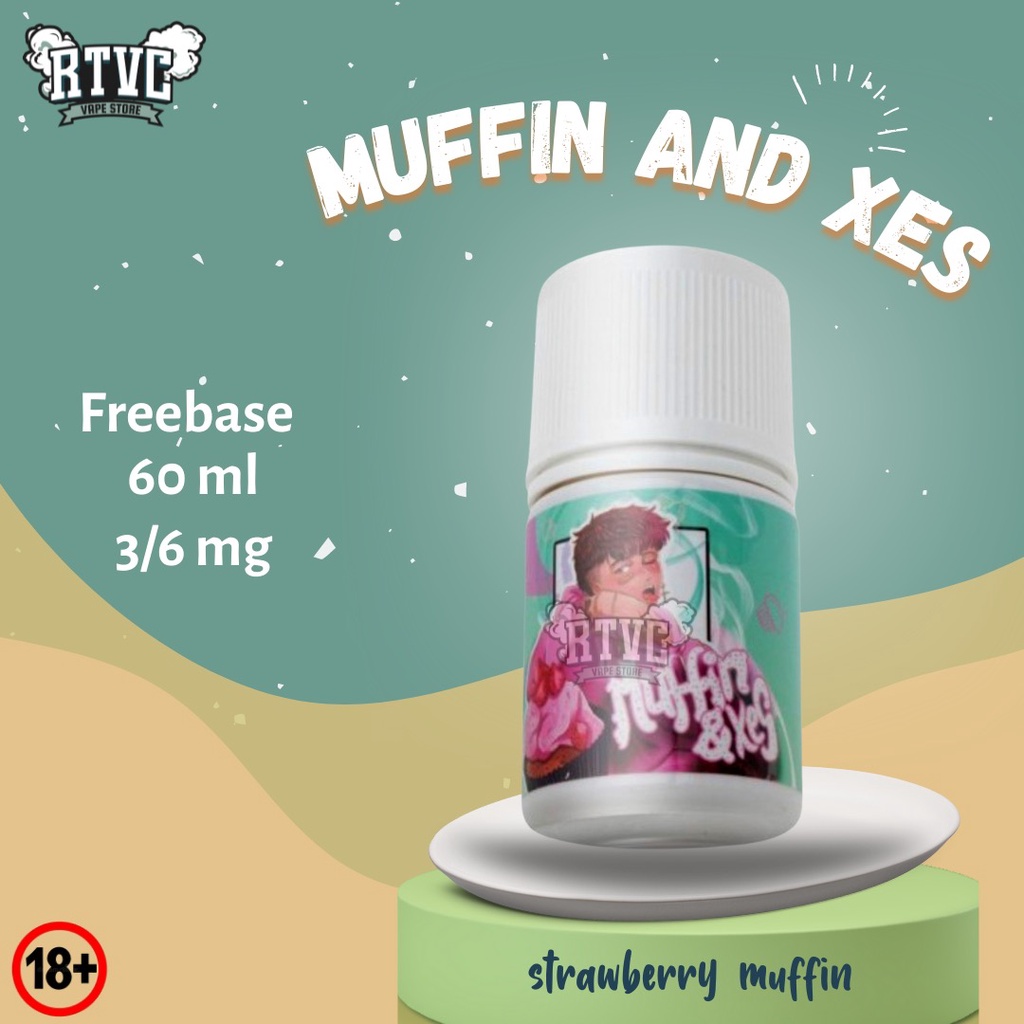 Jual MUFFIN & XES Strawberry Muffin 60ml by ORABrewery X YB Liquid ...
