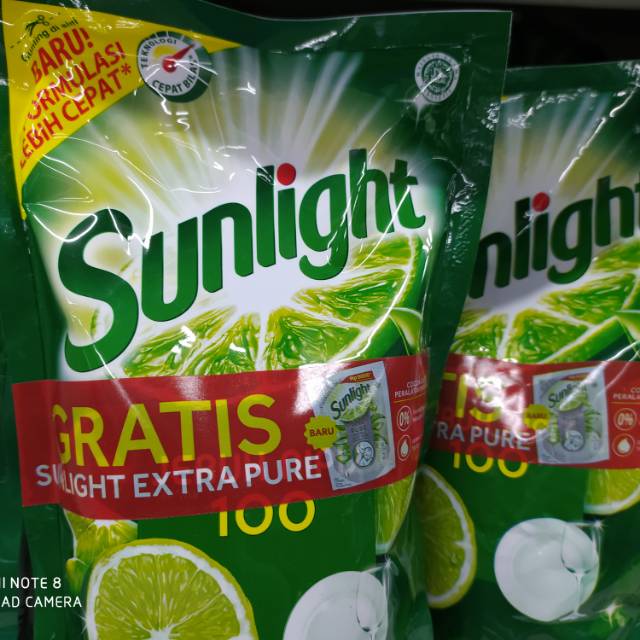 Jual Sunlight 755 ml gratis extra pure 175 ml Indonesia|Shopee Indonesia