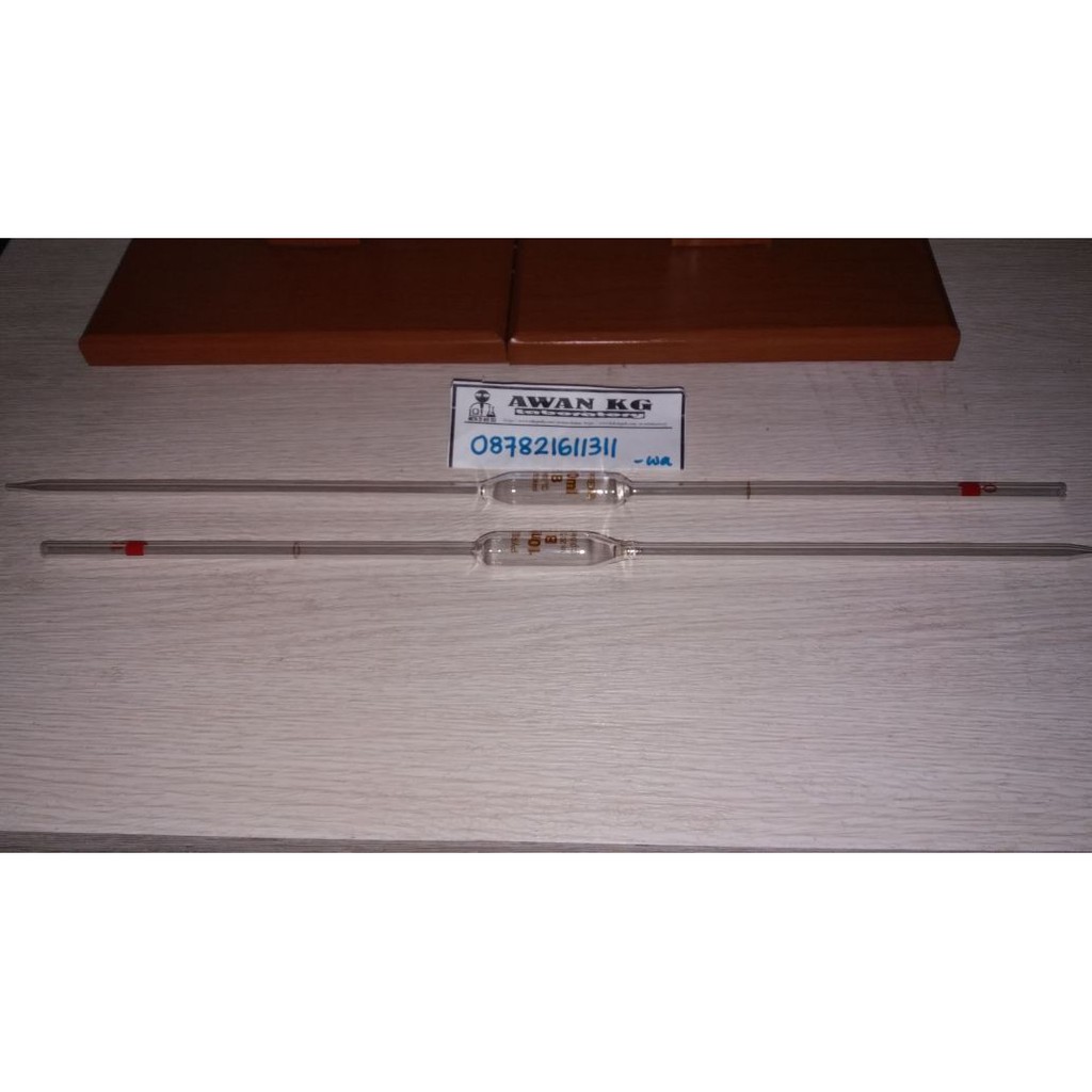 Jual Pipet volume | volumetric pipette | pipet gondok 10ml pyrex ...