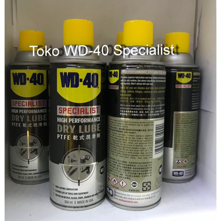 Jual WD40 Dry Lube / WD 40 Dry Lube | Shopee Indonesia