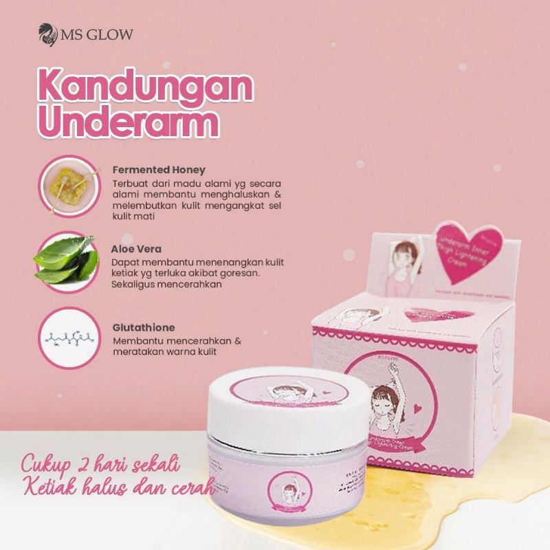 Jual underarm ms glow original 100% | Shopee Indonesia