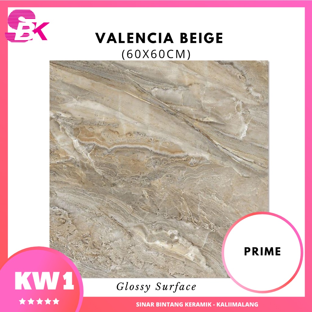 Jual Granit Ruangan 60x60 Valencia Beige Indonesia|Shopee Indonesia