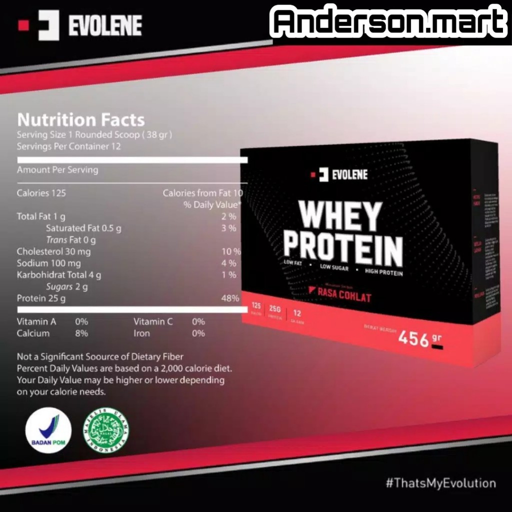 Jual Evolene evowhey Whey Protein Evo Whey 12 sachet | Shopee Indonesia